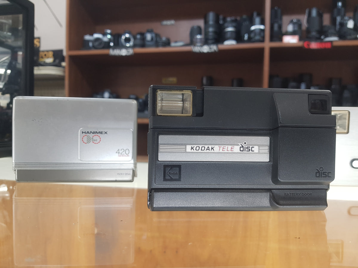 4 Used Disc Cameras – Paramount Camera & Repair