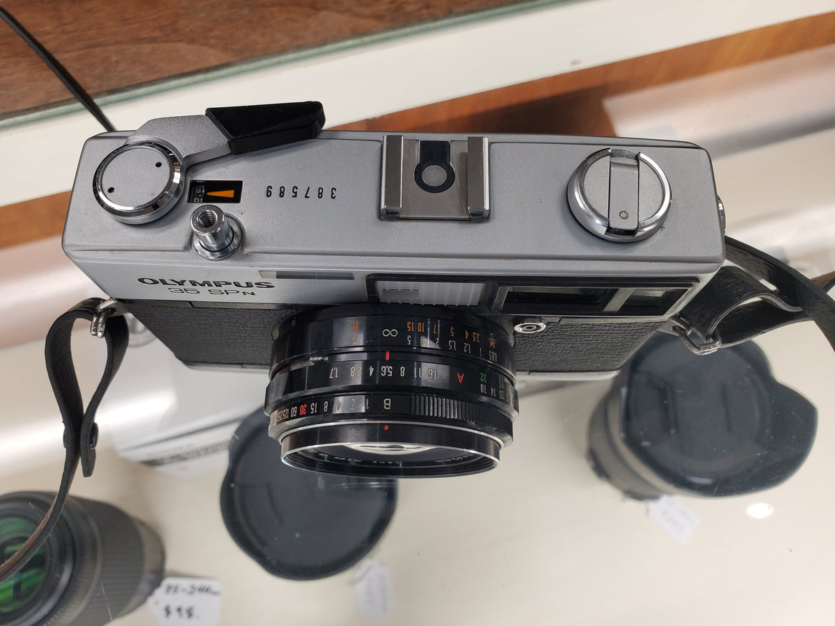 Olympus 35 SPn Rangefinder, Full CLA, Meter tested, New Light Seals, C ...