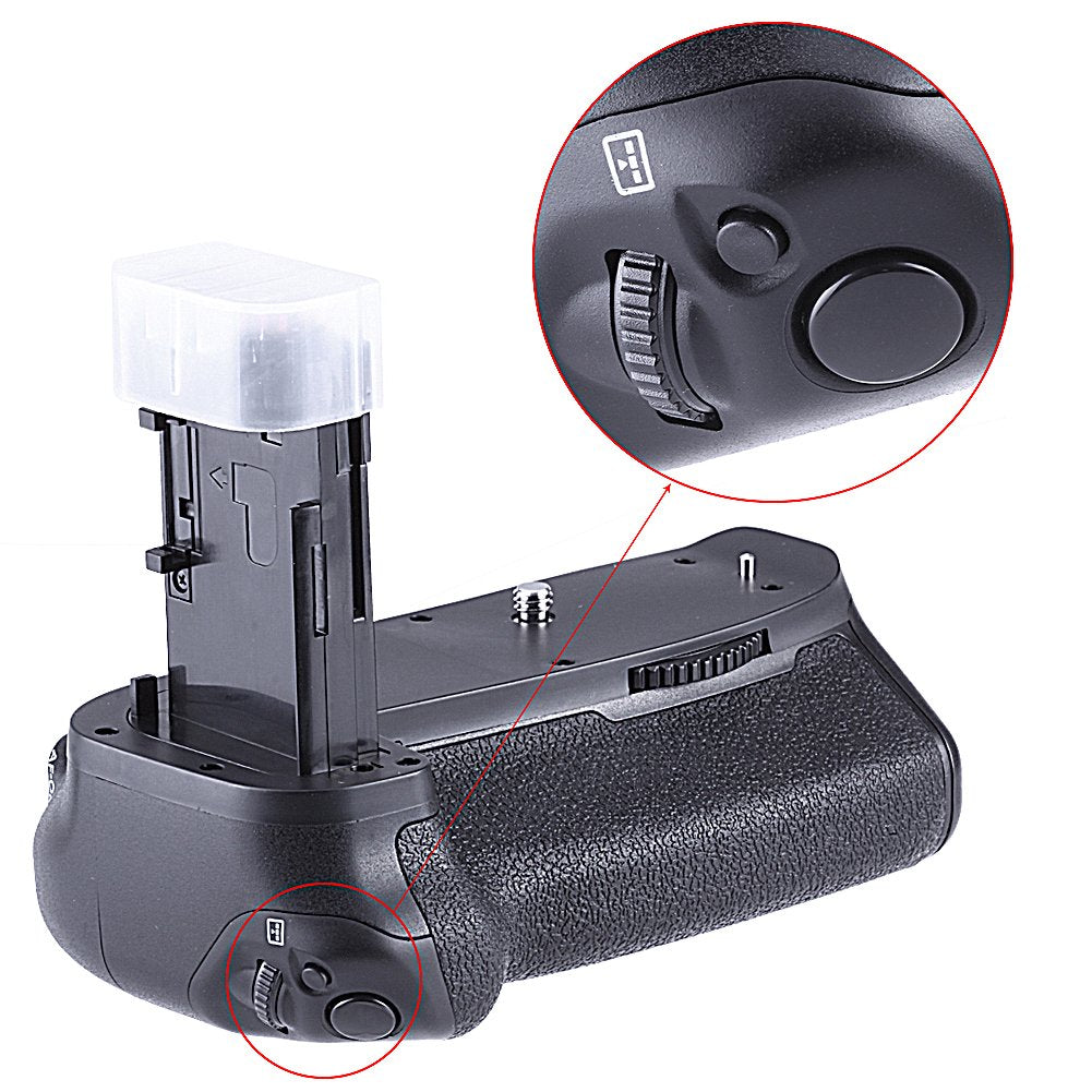 Vertical Battery Grip for Canon EOS 7D Mark II (Replaces BG-E16 ...